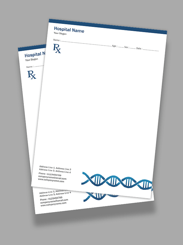 neurologist Prescription Pad Design