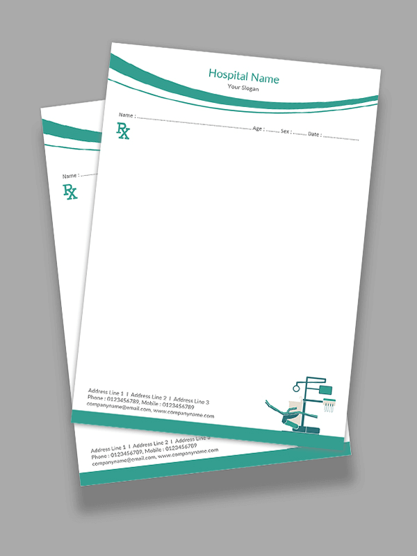 Creative Prescription Pad Design