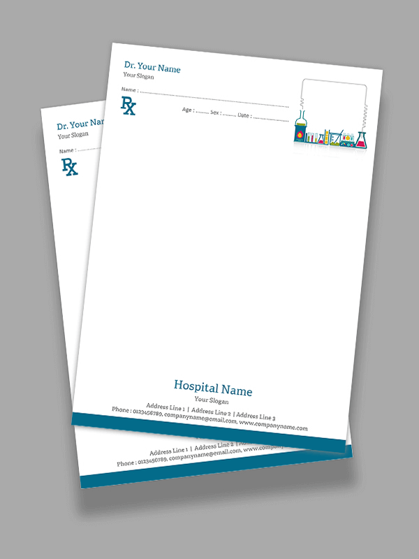 Laboratory Prescription Pad Design