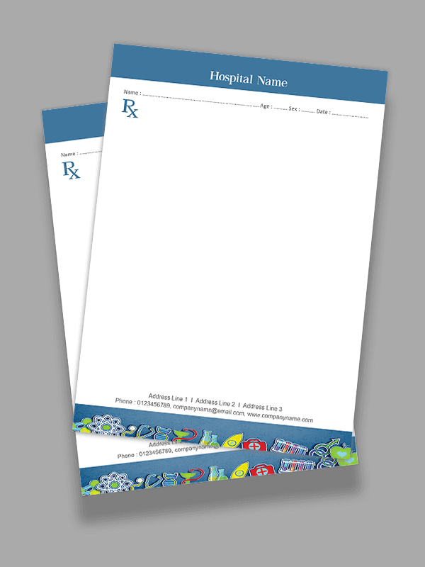 Creative Prescription Pad Design