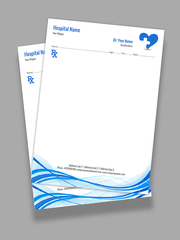 Premium Prescription Pad Design
