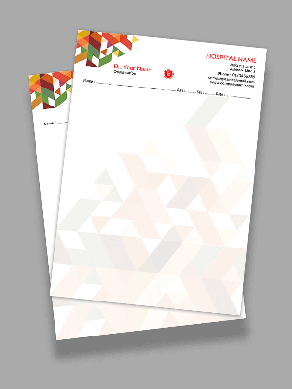 Premium Prescription Pad Design