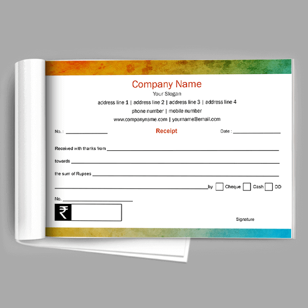 Premium Receipt Design