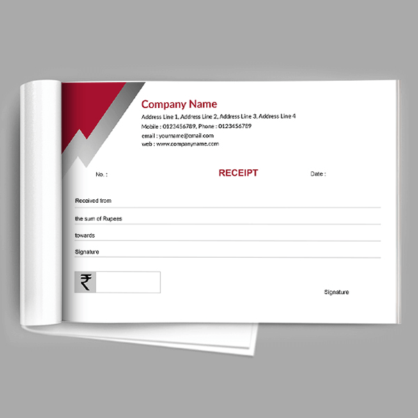 Premium Receipt Design