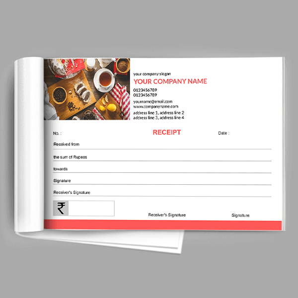 Bakery Receipt Book