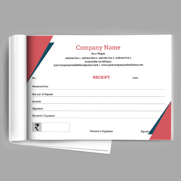 Builder Receipt Book