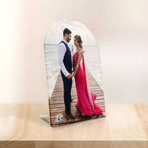 Acrylic Photo Stand with your Photo Printing Online – Printshoppy ...