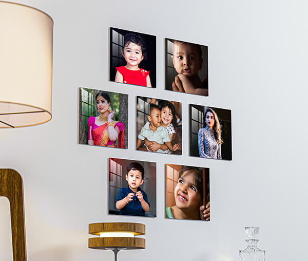 Custom Acrylic Photo Frames on Wall with your Photo Printing Online ...