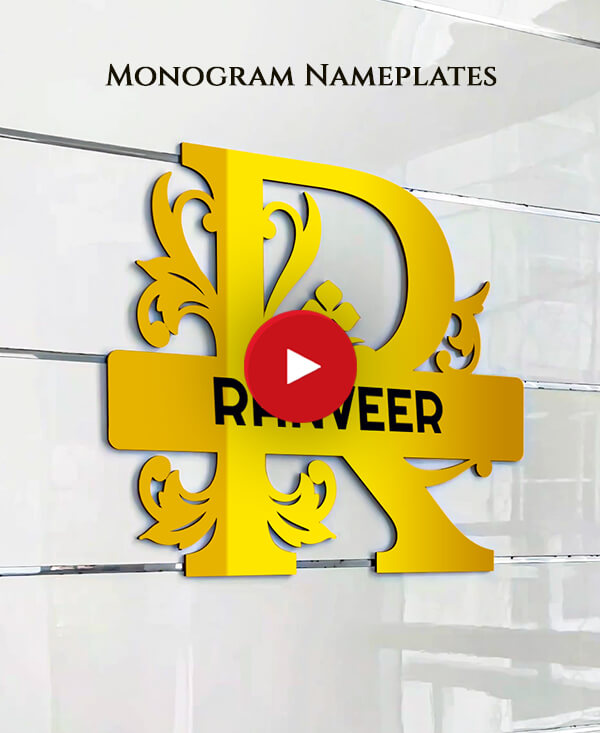 Buy Personalized Aluminioum Monogram Letter C with Floral Style Sign ...