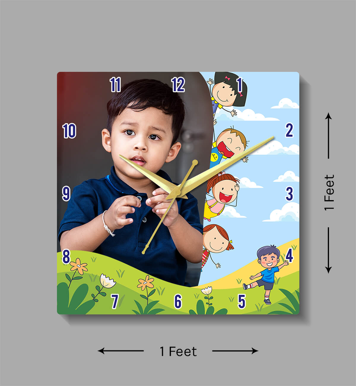 Buy Surprising Friends Kids Photo Wall Clock